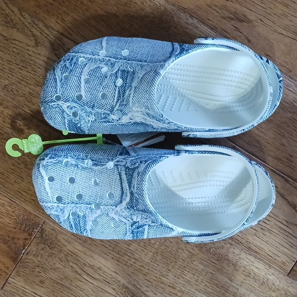CROCS | Shoes | Crocs Classic Denim Clogs | Poshmark